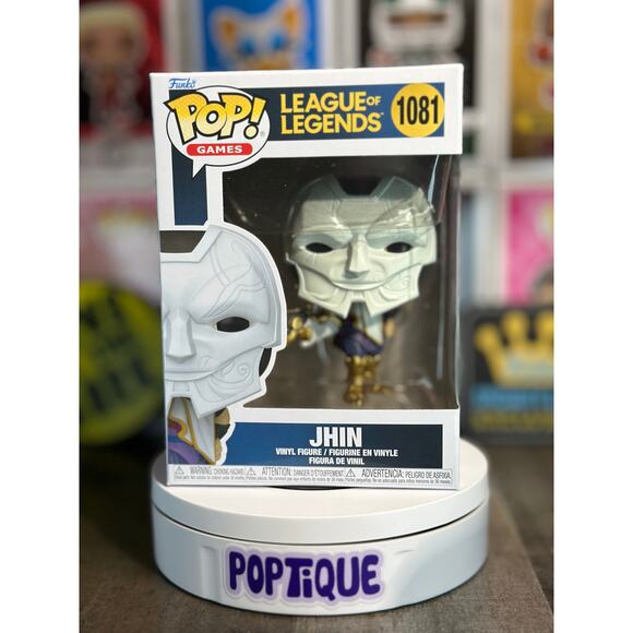 Funko | Toys | League Of Legends Jhin Funko Pop Vinyl Figure 81 | Poshmark